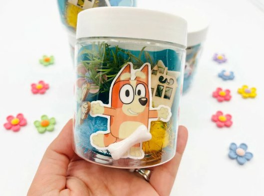 Bluey Playdough Jar – Sparkling Toys World