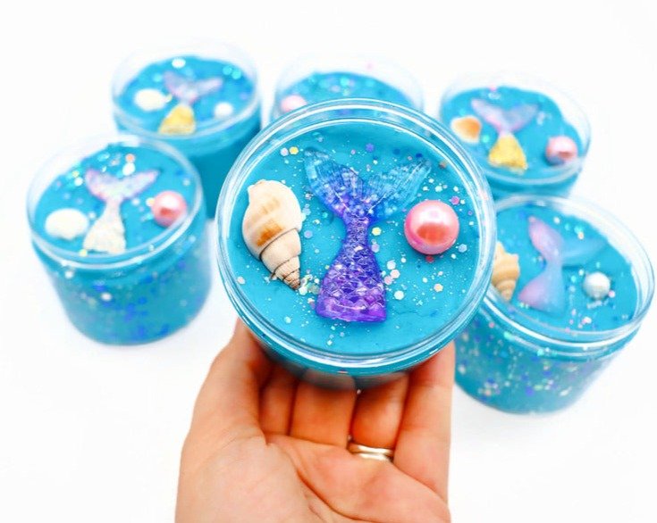 Mermaid Playdough Jar – Sparkling Toys World